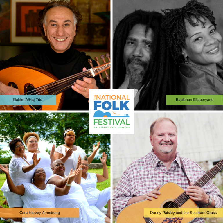 Four New Artists Announced for 79th National Folk Festival