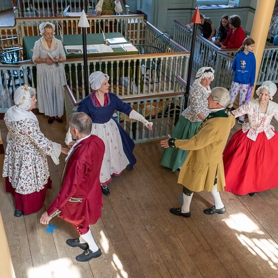 Dover English Country Dancers Performing at Maryland Folk Festival