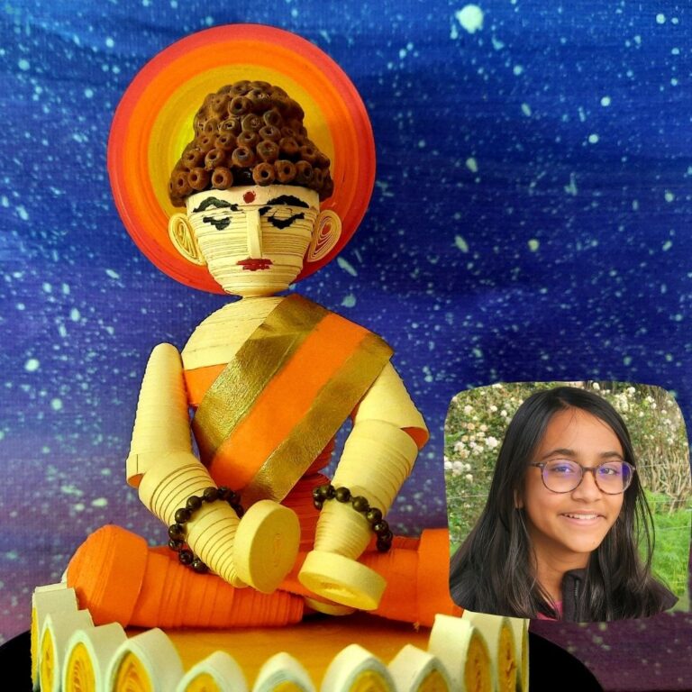 Oishani's Creative World Demonstrating at Maryland Folk Festival